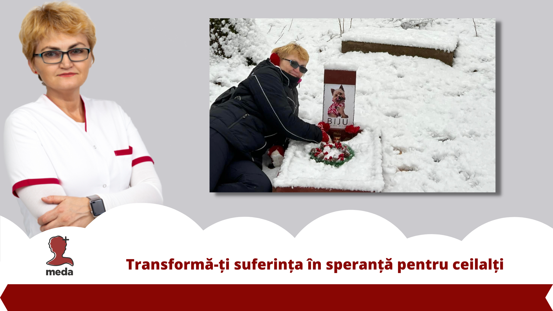Transforma-ti suferinta in speranta pentru ceilalti